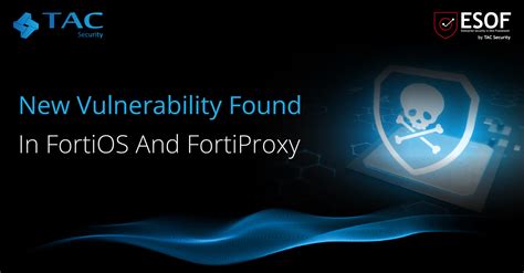 New Vulnerability Found In Fortios And Fortiproxy Tac Security