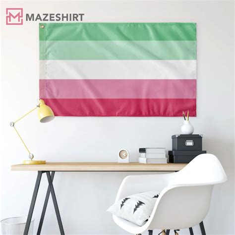 Abrosexual Pride Month Lgbt Wall Flag Mazeshirt