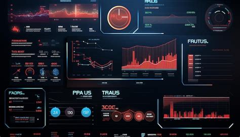 Premium Ai Image Futuristic Finance Digital Market Graph User