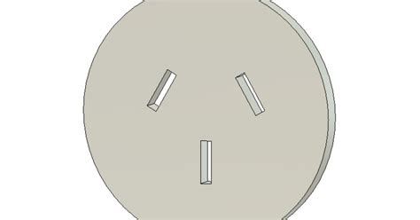 Australian Au Electrical Socket Reference Model By 45matches Download Free Stl Model Australian Au Electrical Socket Reference Model By 45matches Download Free Stl Model