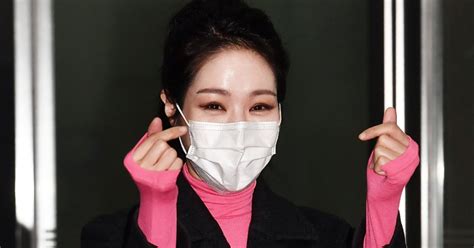 개그우먼 미자 출근길 하트 매력이 팡팡~ [포토엔hd]