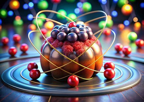 Atomic Model Plum Pudding Stock Illustrations 6 Atomic Model Plum Pudding Stock Illustrations