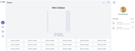 27 Tailwind CSS Sidebar
