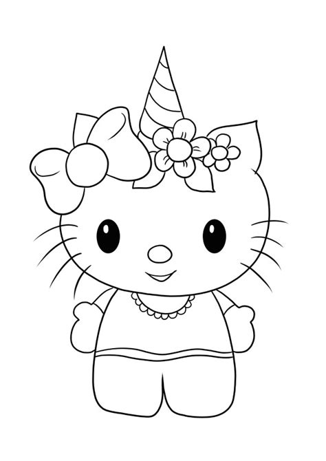 Topeng Hello Kitty Coloring Pages [2025]