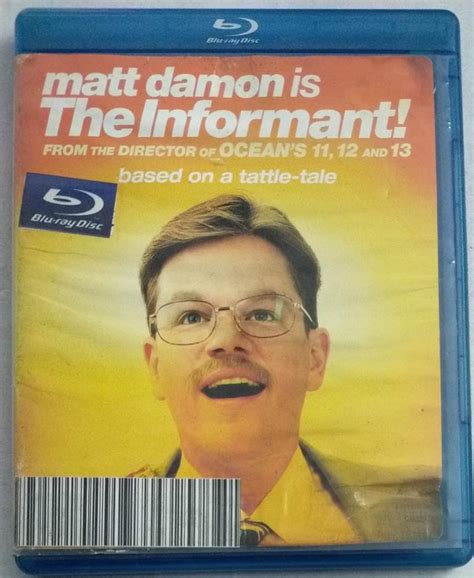 Matt Damon Is The Informant English Movie Bluray Macsendisk