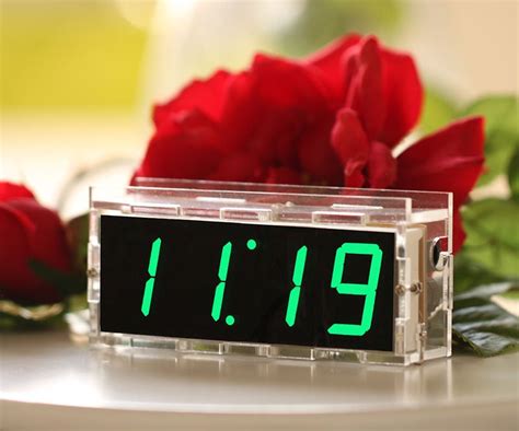 Diy Electronic Alarm Clock Kits 17 Steps With Pictures Instructables