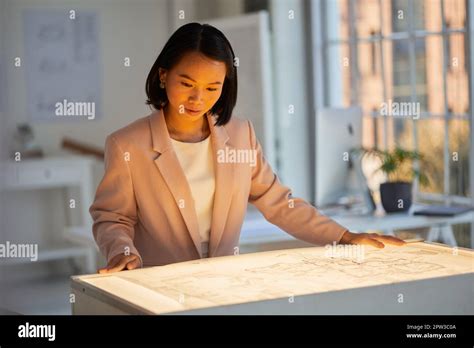 Architect Blueprint And Planning On Paper Strategy And Floor Plan Construction And Building