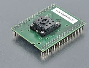 BGA Top ZIF CS Programming Programmer Adapter Socket Converter Package BGA Elnec