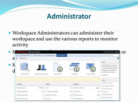Oracle Application Express Ppt