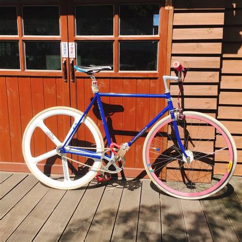 BIANCHI Classic Fixie 픽시 에어로스포크 픽시자전거 자전거 오토바이 on Bunjang Global Site