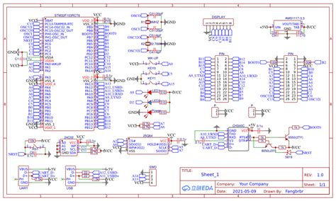 STM32F103R Series Core Board OSHWLab