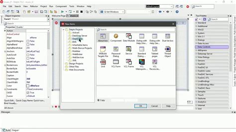01 Connecting Delphi Form To Access Database Youtube
