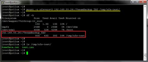How To Mount Veeam Bandrs Vpower Nfs Share Danilo Chiavari