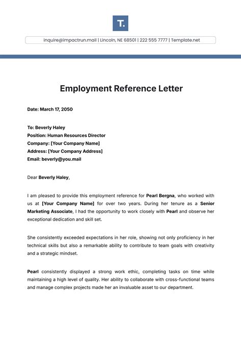 Free Trade Reference Letter Template To Edit Online