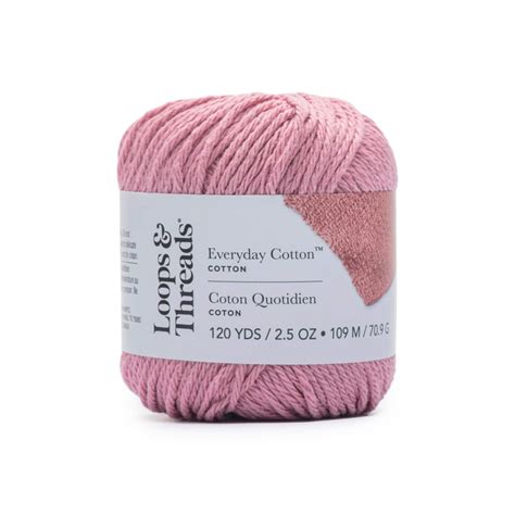 Classic Cotton™ Yarn By Loops And Threads® Michaels