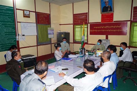 ထန်းတပင်မြို့နယ်၌ ကိုဗစ် ၁၉ ထိန်းချုပ်ရေးနှင့်အရေးပေါ်တုံ့ပြန်ရေးကော