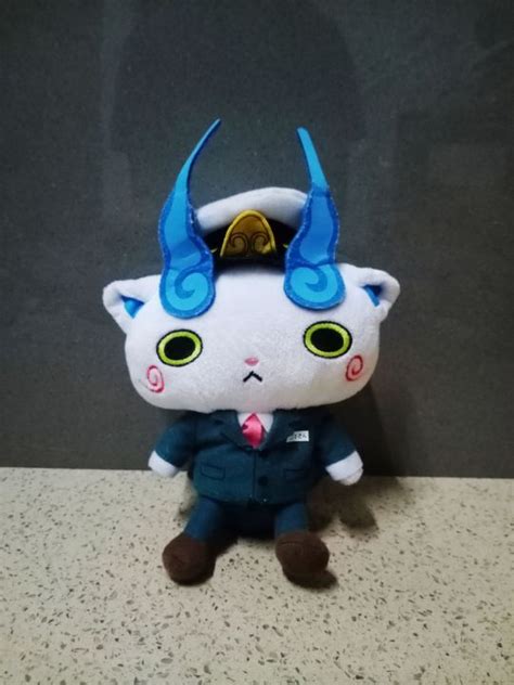 Rare Stuffed Toy Komasan In Taxi Driver Attire Yokai Watch Cute Lazada Ph