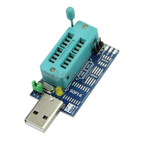Programator USB CH341A szeregowych pamięci SPI Flash i EEPROM oraz