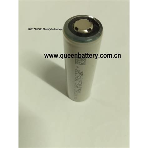 21700 Molicel moli INR21700-P42A 4200mAh 45A 3.7V w/ button top (71 ...