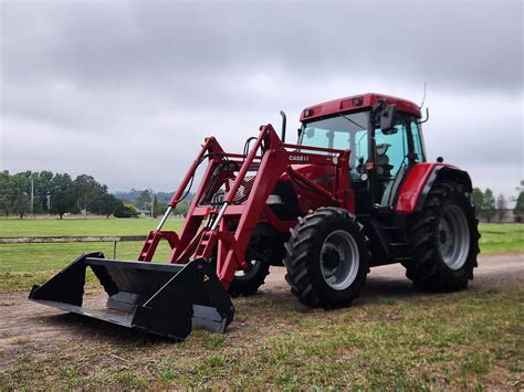 Case Maxxum Mx80c 80hp Cab Loader Tractor Sold To Euroa Vic