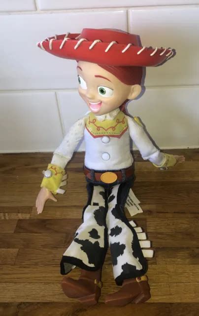Toy Story Pull String Talking Jessie Doll Plastic Hair With Hat 14 Pull String £1699 Picclick Uk