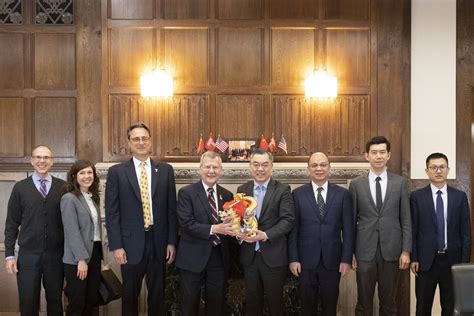 Chinese Ambassador Visits Temple To Explore Opportunities For Greater