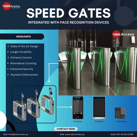 Tektronix Technologies On Linkedin Speedgate Facialrecognition Accesscontrol