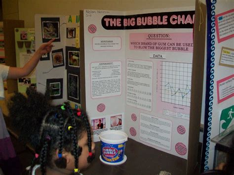 Bubble Gum Bubbles Science Project