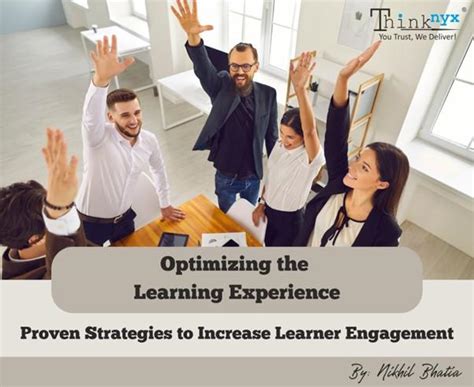 Thinknyx Technologies On Linkedin Optimizing The Learning Experience Thinknyx