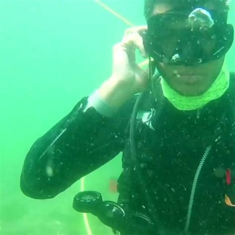 Man Speak Underwater