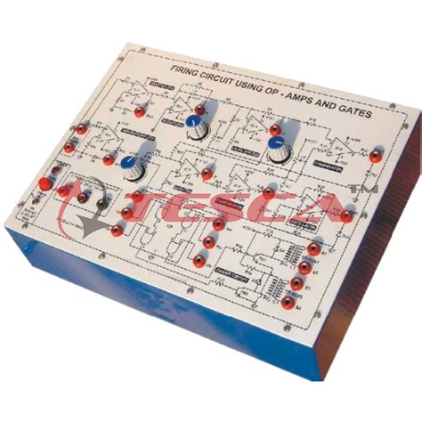 Firing Circuit Using Op Amps And Gates With Power Supply