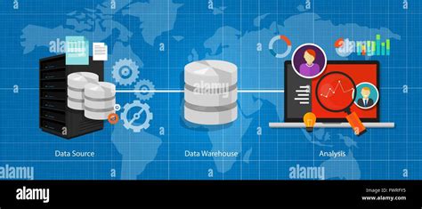 Data Business Intelligence Warehouse Database Stock Vector Image And Art Alamy