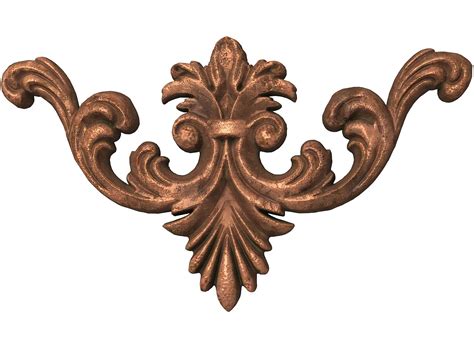 Carved Scroll 02 3d Model 11 Max Free3d