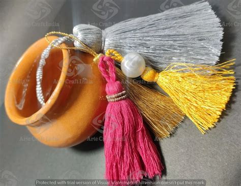 Silk Thread Tassel At ₹ 8piece Silk Tassel In New Delhi Id 2853336885612