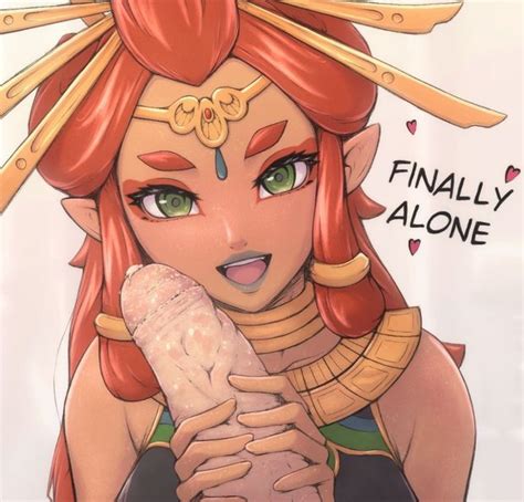 Riju Is Ready For That Huge Master Sword Fappinate