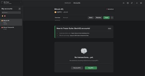Bitcoin Testnet Trezor Suite And Wallets