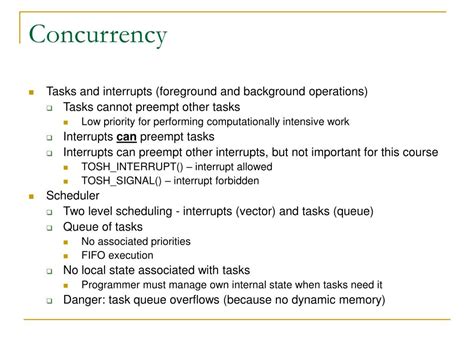 Ppt Tinyos And Nesc Programming Low Resource Sensor Networks