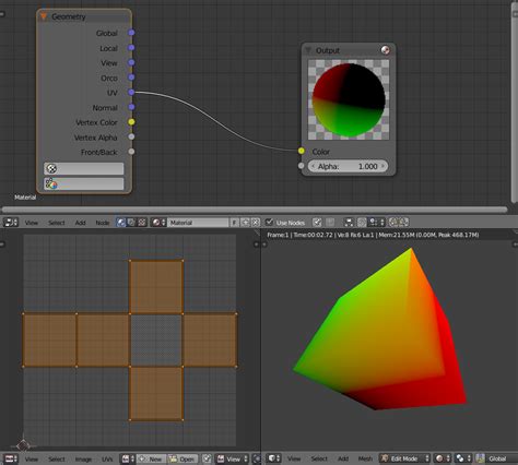 Bmesh Using Custom Vertex Data In Render Blender Stack Exchange
