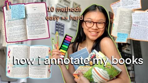 A Realistic Guide To Book Annotation 10 Ways To Annotate Your Books Book Annotation Book