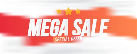 빨간색 배경에 특별 한 제공 메가 판매 웹 배너 조명 요소가 있는 글꼴 비문입니다 플랫 벡터 일러스트레이션 Eps10 가격에 대한 스톡 벡터 아트 및 기타 이미지 Istock