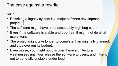 Refactoring In Software Reengineering Pptx