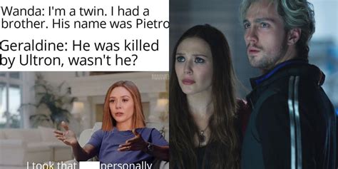 Mcu 10 Memes That Perfectly Sum Up Wanda And Pietros Relationship