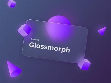 Glassmorphism Card Tutorial By Sohanck By Sohanck On Dribbble