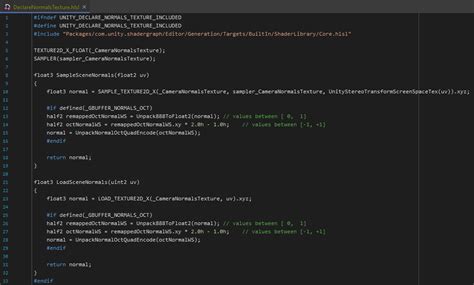 How Can I Use World Normals In A Post Processing Shader Unity Engine Unity Discussions