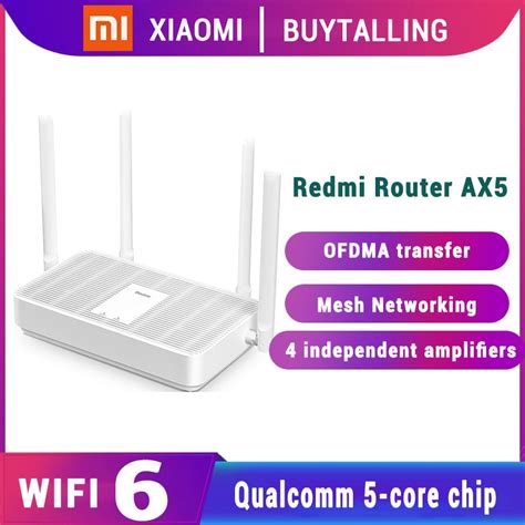Xiaomi Redmi Router Ax Wifi Mesh Gigabit G Grandado