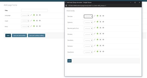 Django Admin Display Of Fields Depending On The Model Stack Overflow