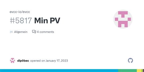Min Pv · Evcc Io Evcc · Discussion 5817 · Github
