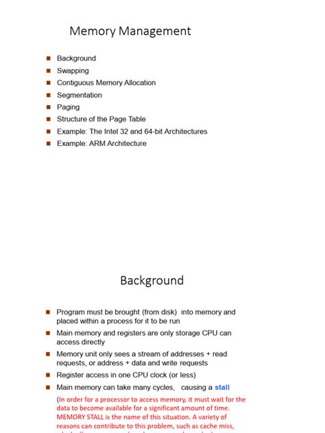 7 memory management pdf computer data storage system software