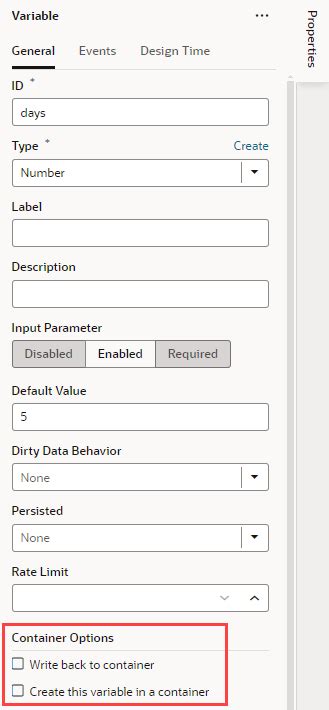 Automatically Create And Wire A Fragment Variable On Its Container