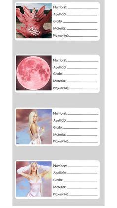 Etiquetas Escolares De Kenia Os De Pink Aura In Pink Aura Alexa